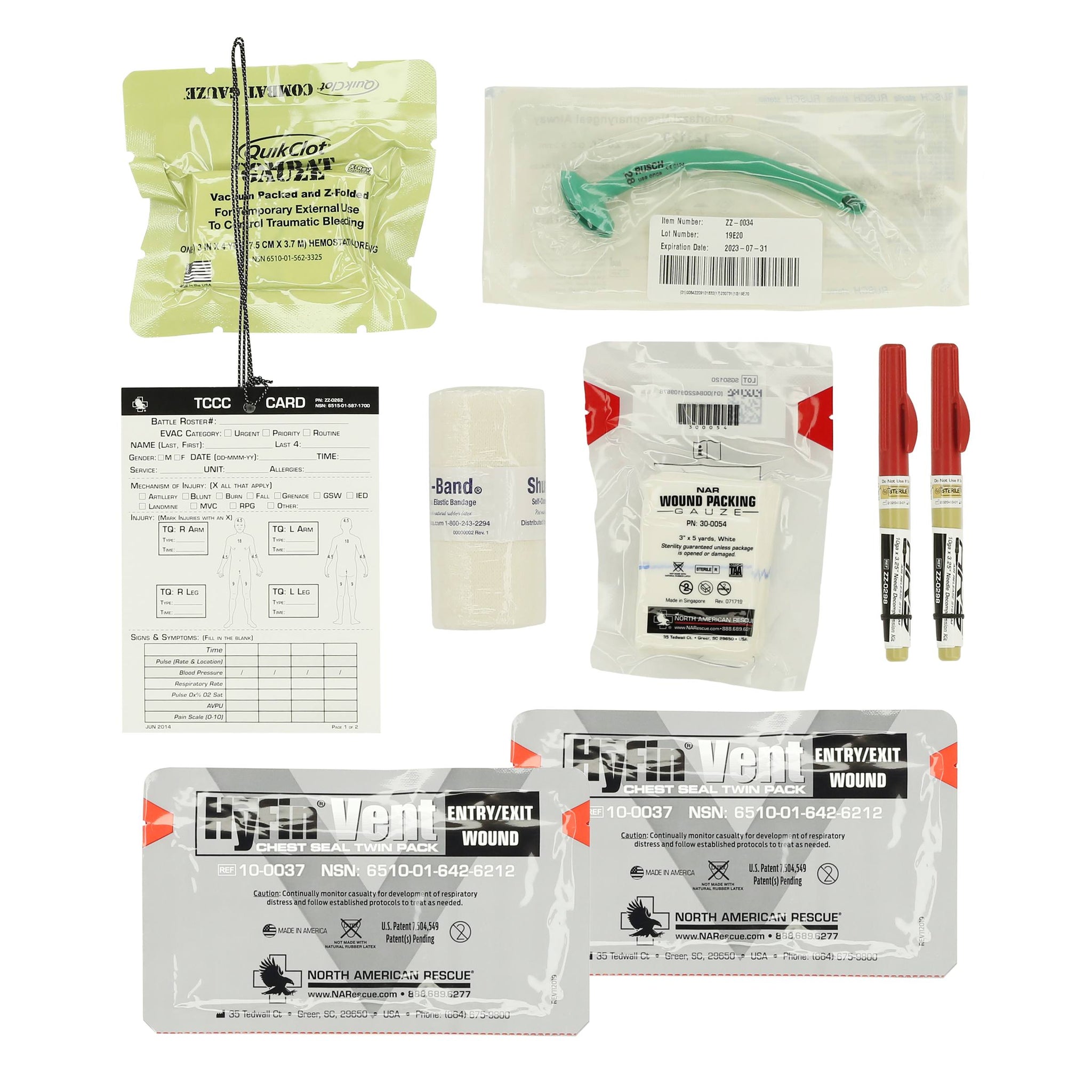 Ferro Concepts Roll 1 Trauma Kit IFAK - MILITARY – Legit Kit